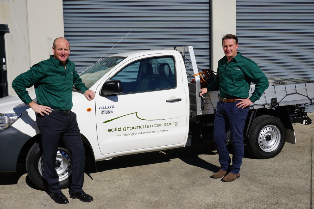 Our First Trade Crew is Now On The Road! - Solid Ground Landscaping