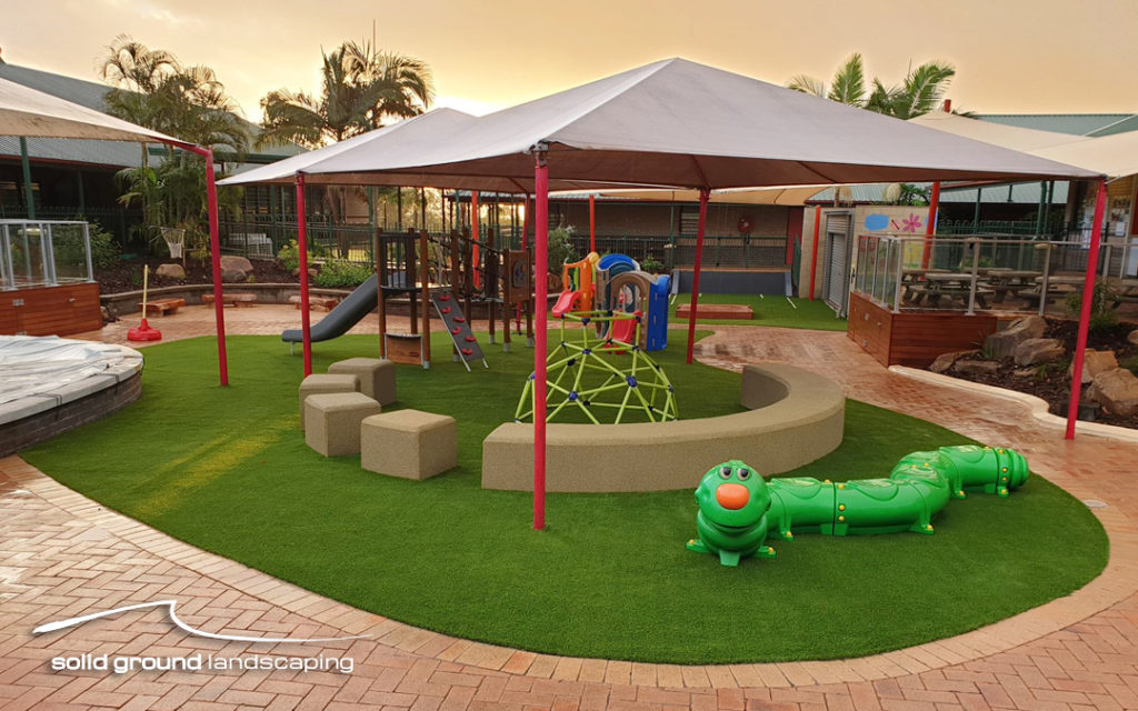 Beautiful Playground - Solid Ground Landscaping