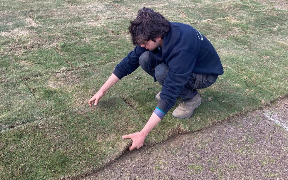 On the FRONT FOOT - Solid Ground Landscaping