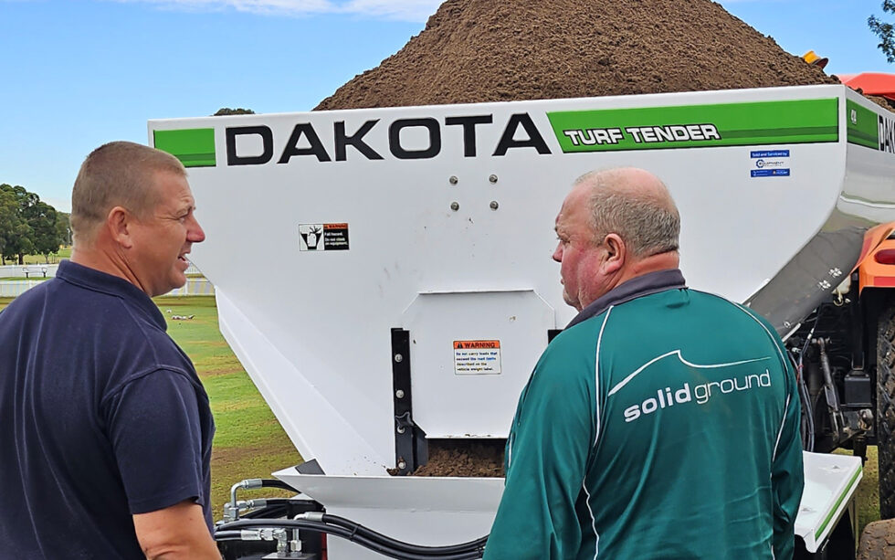 TOP LINE SPREADER - Solid Ground Landscaping